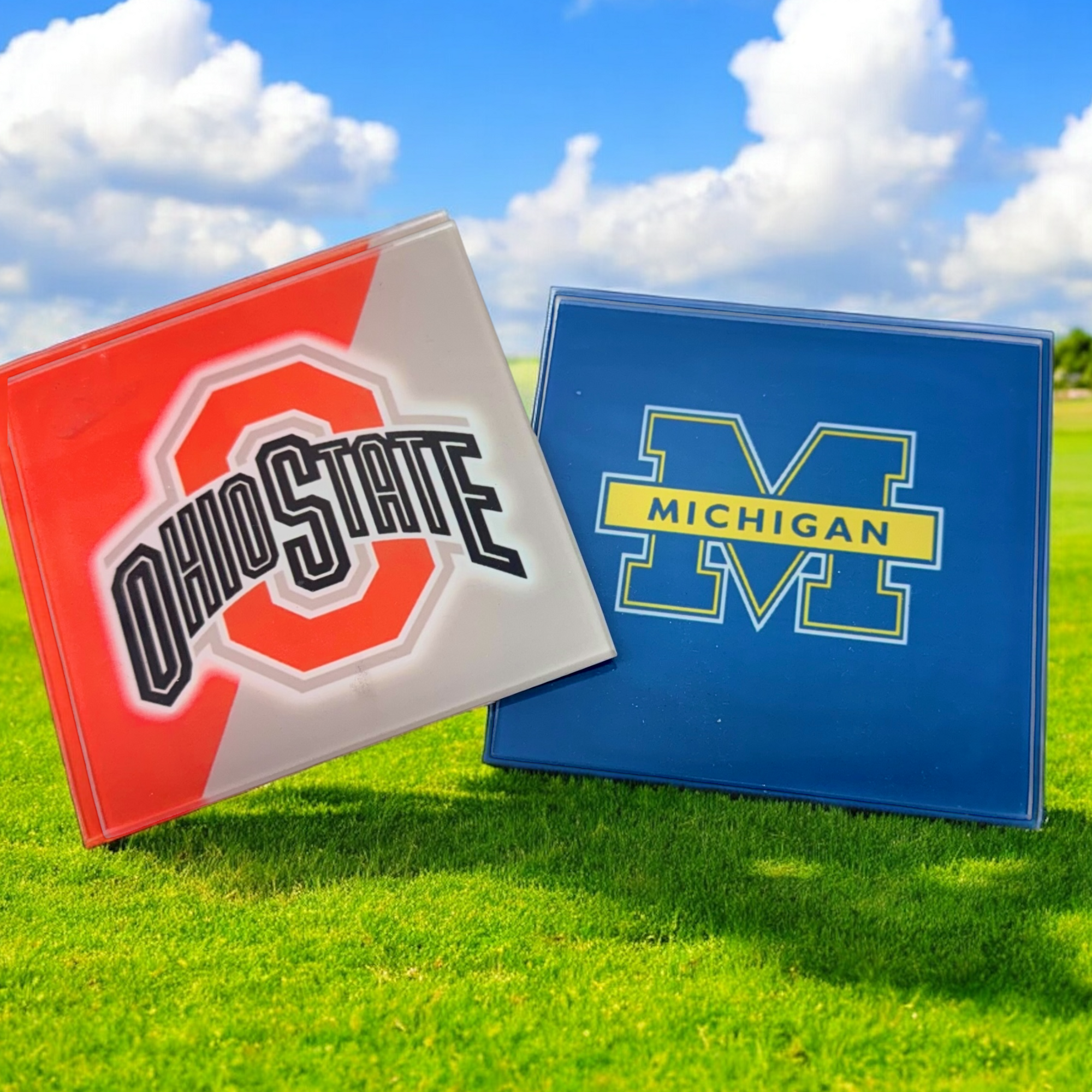 Collegiate Glass Coasters – Accessorize Me