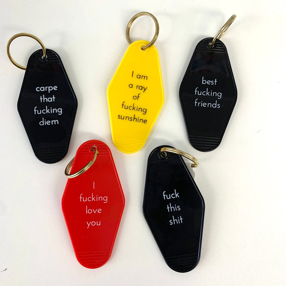 Edgy Motel Key Chains – Accessorize Me
